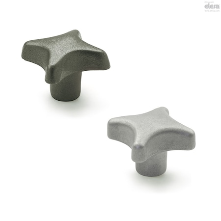 Ganter Star knobs, DIN 6335-GG-63-M12-D DIN 6335 | Zoro